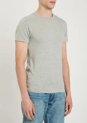Polo Ralph Lauren Logo-embroidered Stretch-cotton T-shirt