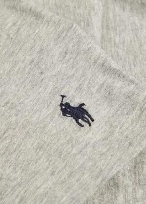 Polo Ralph Lauren Logo-embroidered Stretch-cotton T-shirt