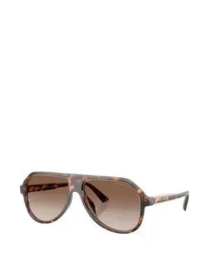 Michael Kors Molokai Pilot Sunglasses - Brown