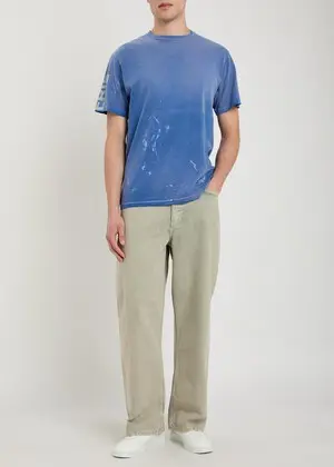 GALLERY DEPT. Painted French Collector Distressed Cotton T-shirt