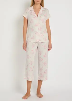Eberjey Gisele Floral-print Jersey Pyjama Set
