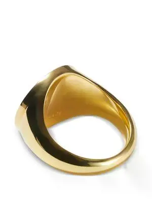 Versace Medusa Crystal Embellished Ring