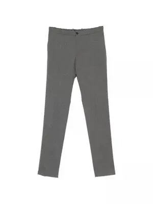 Incotex Straight-leg Tailored Trousers - Grey