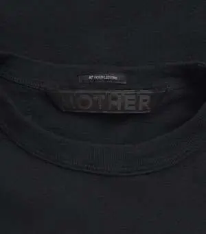 MOTHER Cotton Ribbed Long-sleeve T-shirt