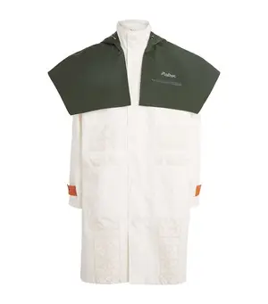 MALBON Printed Grove Trench Coat