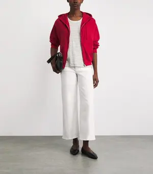 FRAME Le Slim Palazzo High-rise Wide-leg Jeans