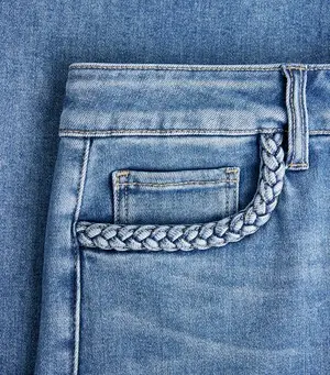 Paige Anessa Wide-leg Jeans - Blue