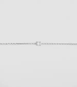 REDLINE White Gold And Diamond Princess Bracelet