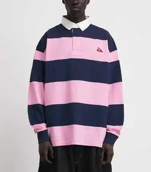 Polo Ralph Lauren Cotton Stripe Rugby Shirt - Pink