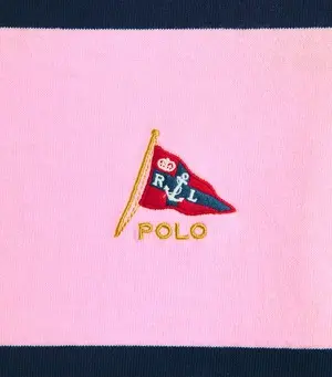Polo Ralph Lauren Cotton Stripe Rugby Shirt - Pink