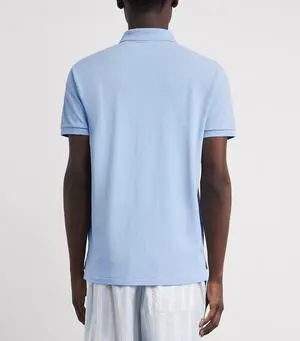 Polo Ralph Lauren Cotton Mesh Classic-fit Polo Shirt - Blue