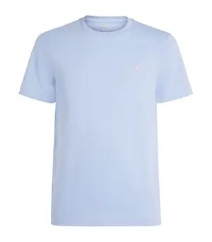 Polo Ralph Lauren Cotton Custom-fit Polo Pony T-shirt - Blue