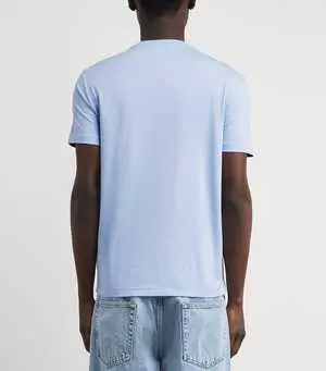 Polo Ralph Lauren Cotton Custom-fit Polo Pony T-shirt - Blue