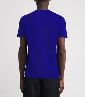 Polo Ralph Lauren Cotton Custom-fit Polo Pony T-shirt - Blue