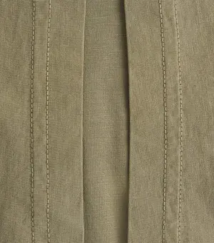 FRAME Cotton T-shirt - Brown