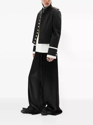 ANN DEMEULEMEESTER Drawstring Relaxed Trousers