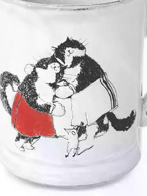 ASTIER DE VILLATTE X Grace Coddington Blanket And Jimi's Break Mug