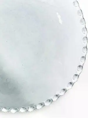 ASTIER DE VILLATTE Adélaïde Bobble-trim Soup Plate - White