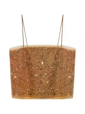 Munthe Nannali Sequin And Bead Embellished Top
