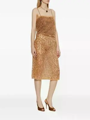 Munthe Nannali Sequin And Bead Embellished Top