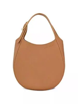 Longchamp Le Foulonné Grained-leather Bucket Bag - Brown