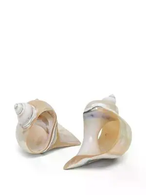 GOHAR WORLD Shell Napkin Rings - Neutrals