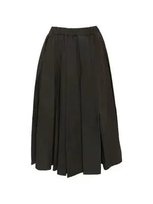 MSGM Pleated Elasticated-waist Skirt
