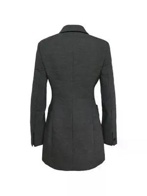 Alexander Wang Single-breasted Blazer With Waist Cut-outs