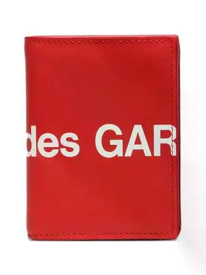 Comme Des Garçons Huge Logo Card Holder