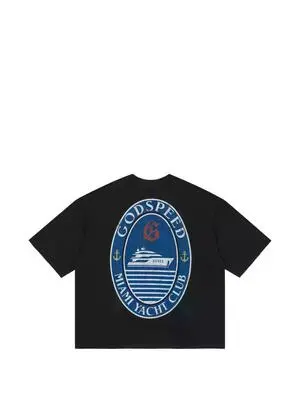 GODSPEED Wave Runner Graphic-print T-shirt - Black