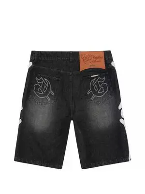 GODSPEED Embroidered Denim Shorts