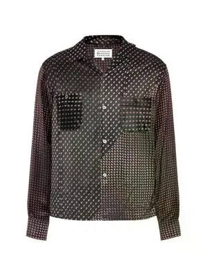 MAISON MARGIELA Paisley-print Long-sleeve Shirt