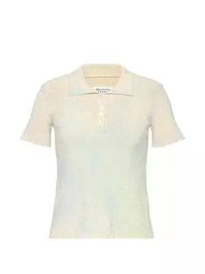 MAISON MARGIELA Wheat-stitch Cotton Polo Shirt