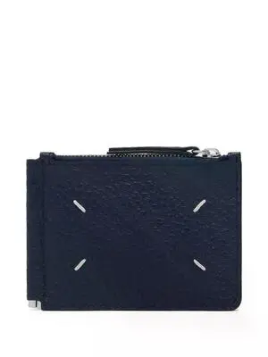 MAISON MARGIELA Four Stitches Leather Wallet - Blue