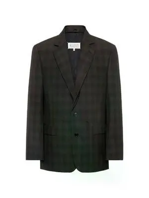 MAISON MARGIELA Virgin Wool Single-breasted Blazer