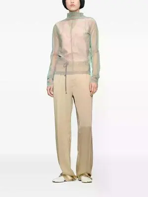 MAISON MARGIELA Drawstring Straight-leg Trousers