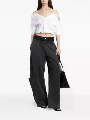 Alexander Wang Layered Waistband Cargo Pants
