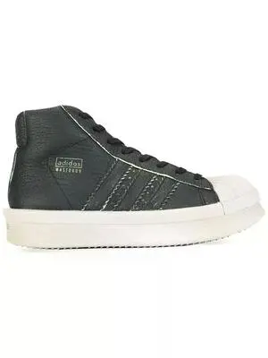 Rick Owens X Adidas High-top Sneakers - Black