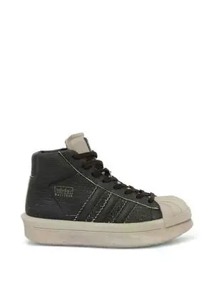 Rick Owens X Adidas High Top Sneakers