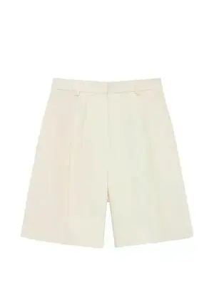 ANINE BING Brice Pleated Shorts