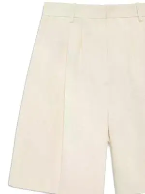 ANINE BING Brice Pleated Shorts