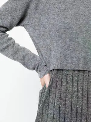 JW Anderson Two-layer Pleated Dress