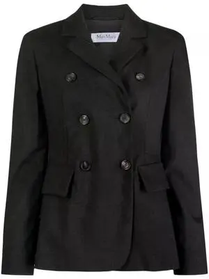 Max Mara Virgin Wool Double-breasted Blazer