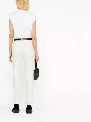 Closed High-waisted Straight-leg Jeans