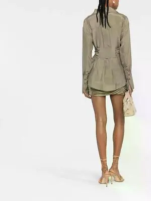 Gauge81 Sabinas Silk Wrap Shirt