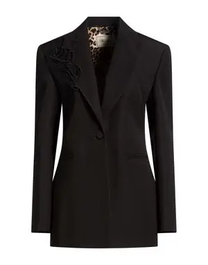Blumarine Single-breasted Virgin Wool Blazer