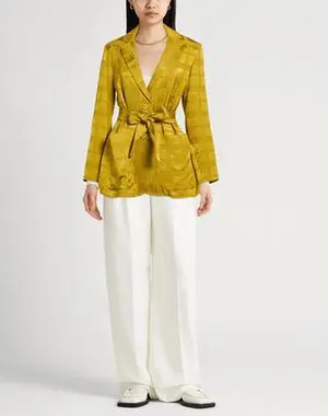 Momoni Single-breasted Blazer - Yellow