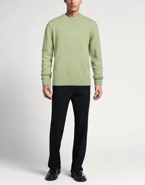 WOOL & CO Crewneck Sweater In Wool And Polyamide