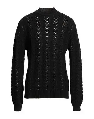 DANIELE FIESOLI Merino Wool & Alpaca Sweater - Black