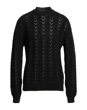 DANIELE FIESOLI Merino Wool & Alpaca Sweater - Black